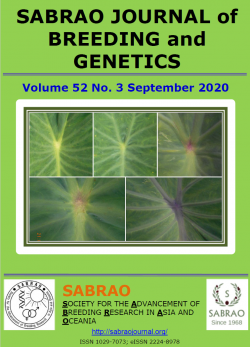 Journal Archives - SABRAO Journal of Breeding and Genetics