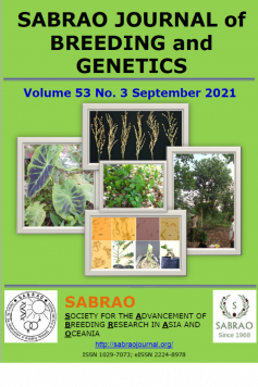 SABRAO Journal of Breeding and Genetics - SABRAO is a society devoted ...
