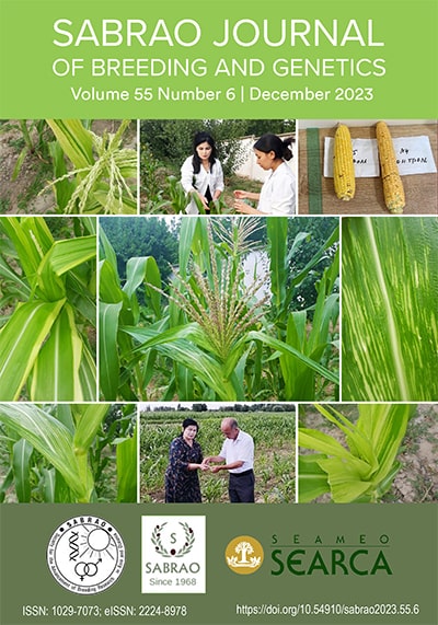 SABRAO Journal of Breeding and Genetics - SABRAO is a society devoted ...