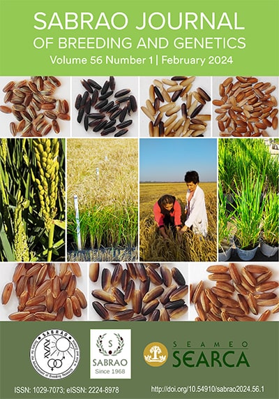 SABRAO Journal of Breeding and Genetics - SABRAO is a society devoted ...