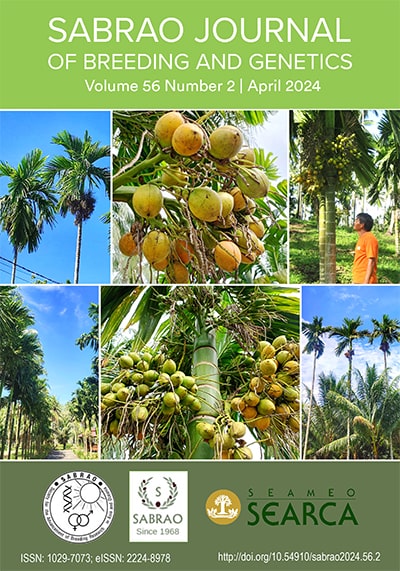 SABRAO Journal of Breeding and Genetics - SABRAO is a society devoted ...